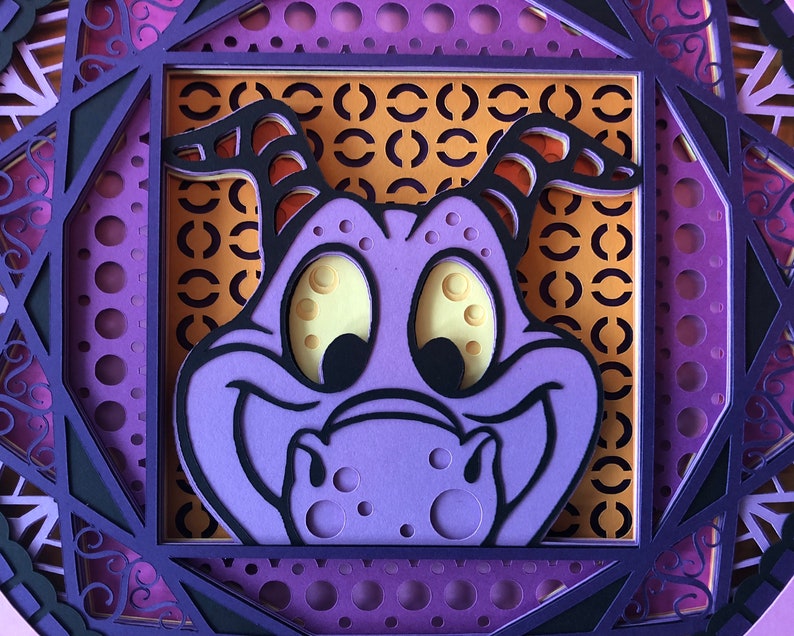 Figment Framed Paper Cut - Etsy