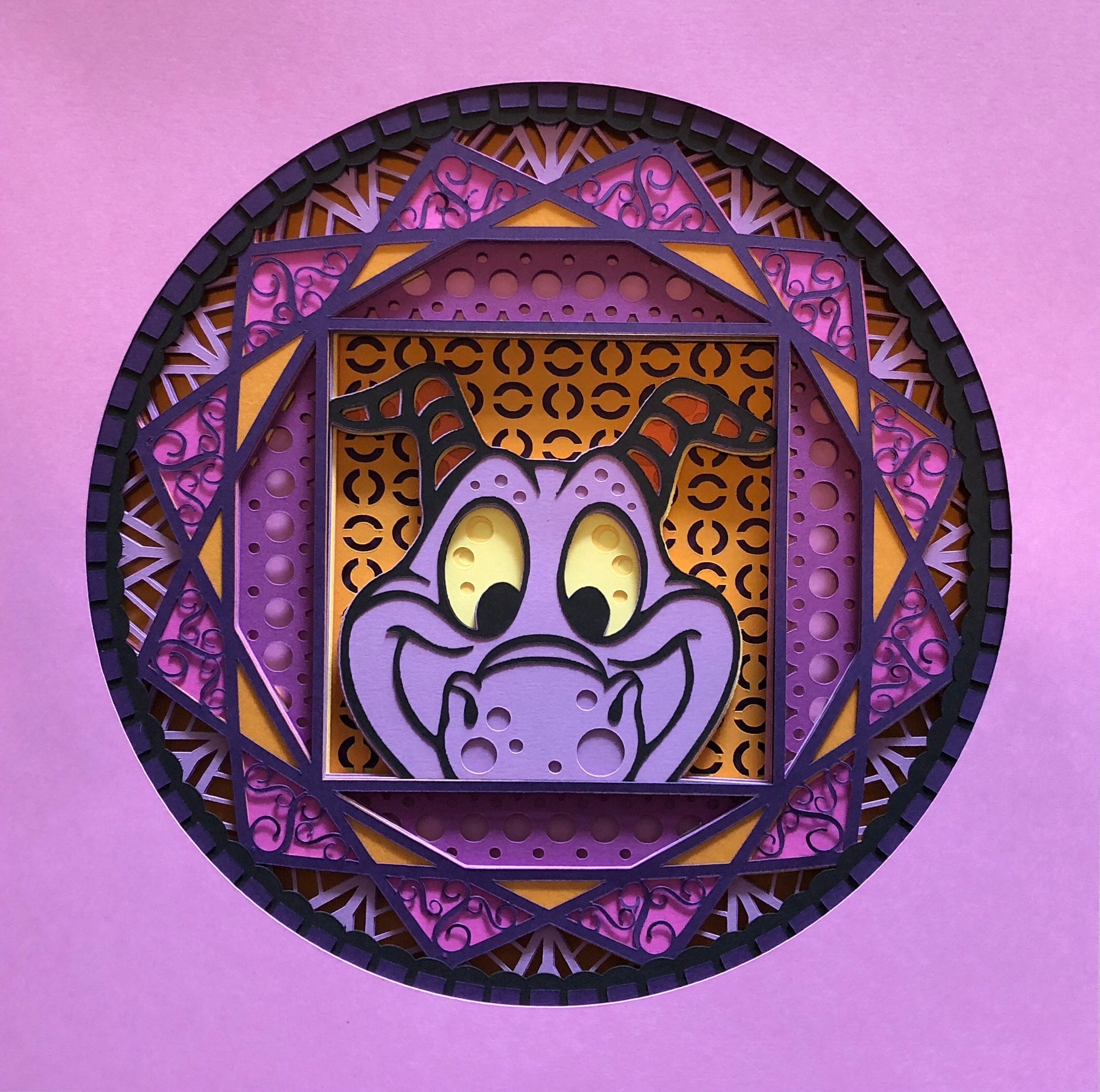 Figment - Framed Paper Cut - Etsy