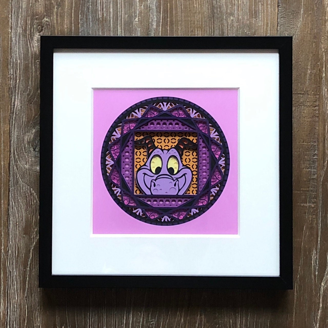 Figment - Framed Paper Cut - Etsy