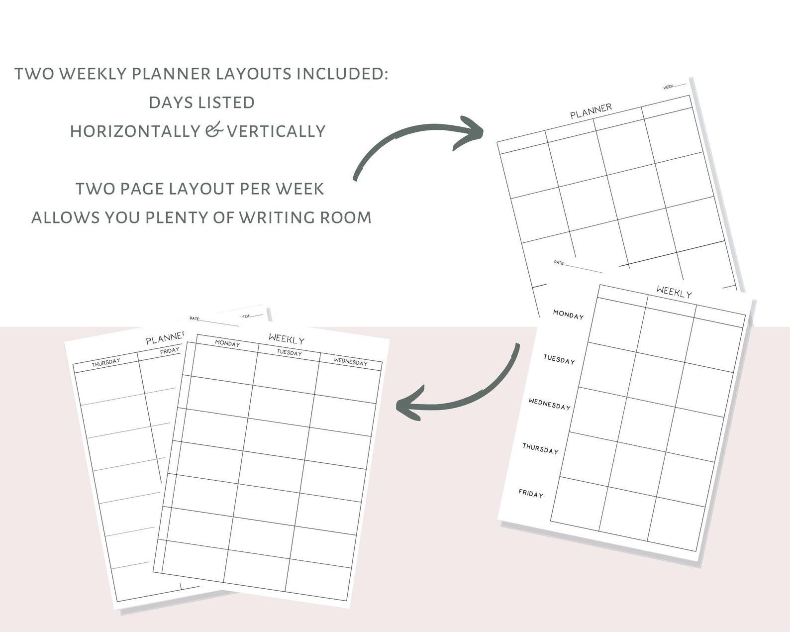 Homeschool Planner Printable Minimalist Homeschool Planner - Etsy