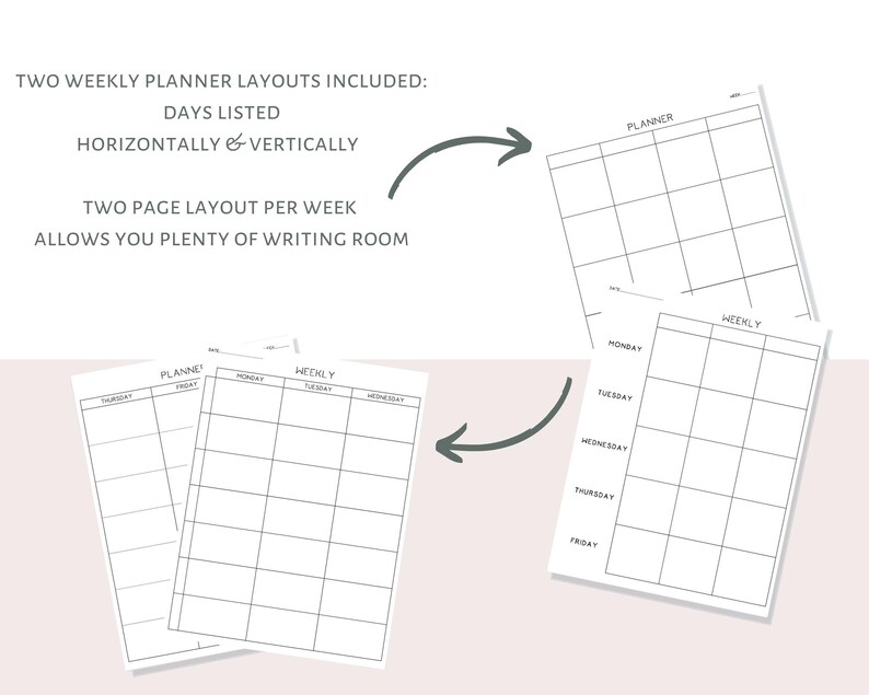 Homeschool Planner Printable Minimalist Homeschool Planner - Etsy
