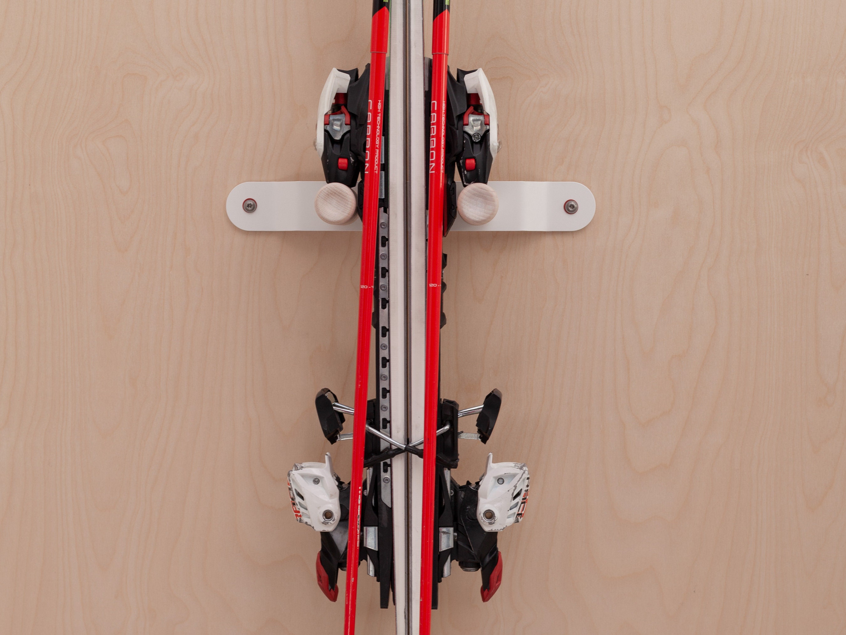 SV10 | Ski Hanger | Vertical Mount | Design by Rahlle | Ski Rack - Etsy