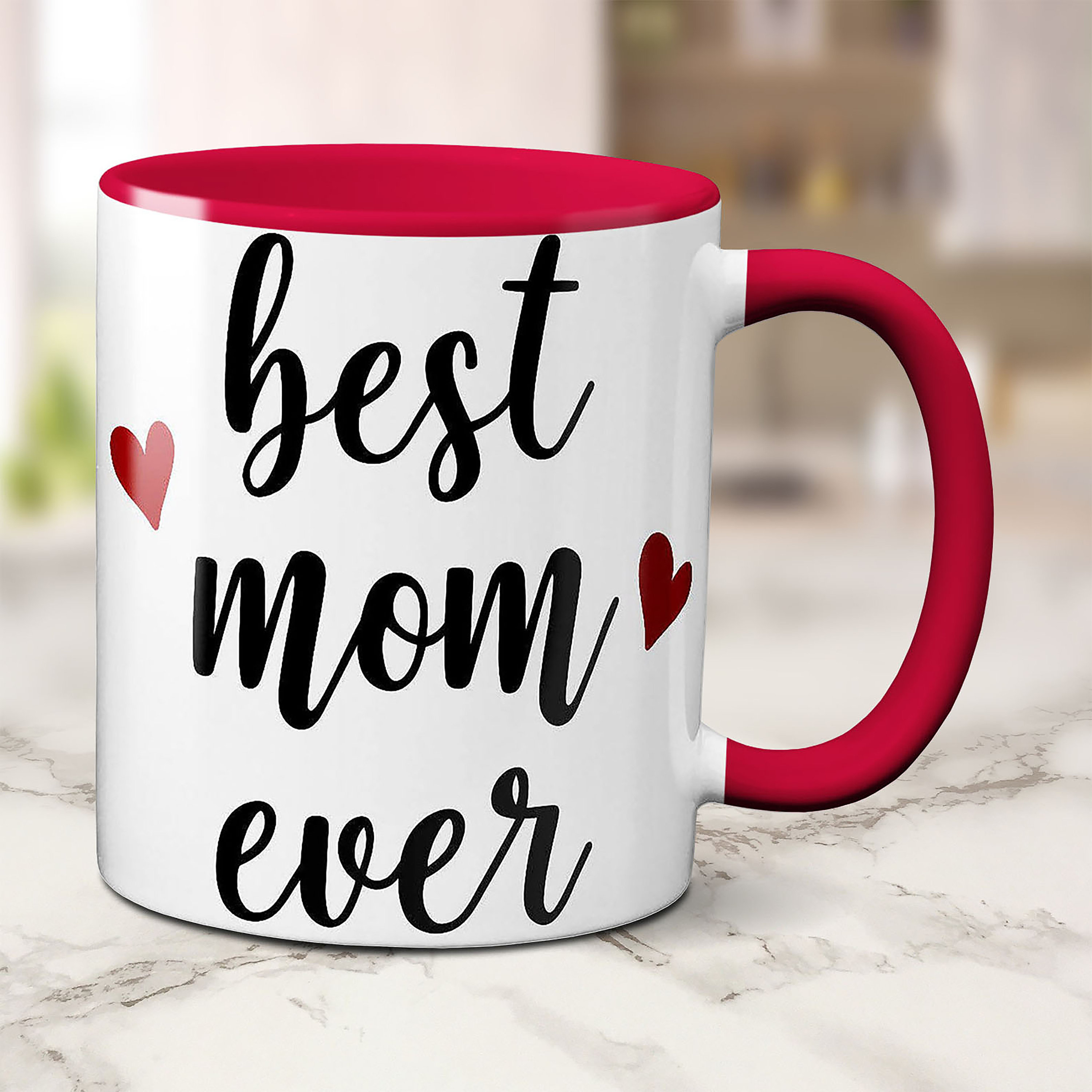 Personalized Best Mom Ever Mug A Thoughtful T For The Best Mommy Etsy