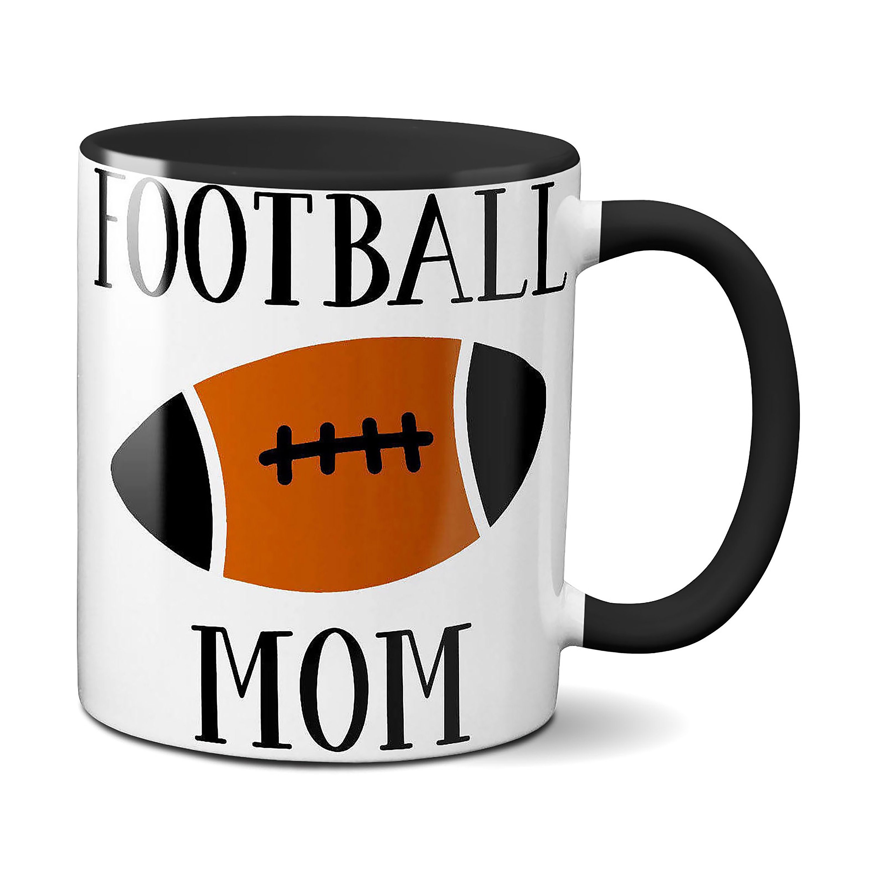 Customized Football Mom Mug - Personalized Gift for Soccer Moms - Mom ...