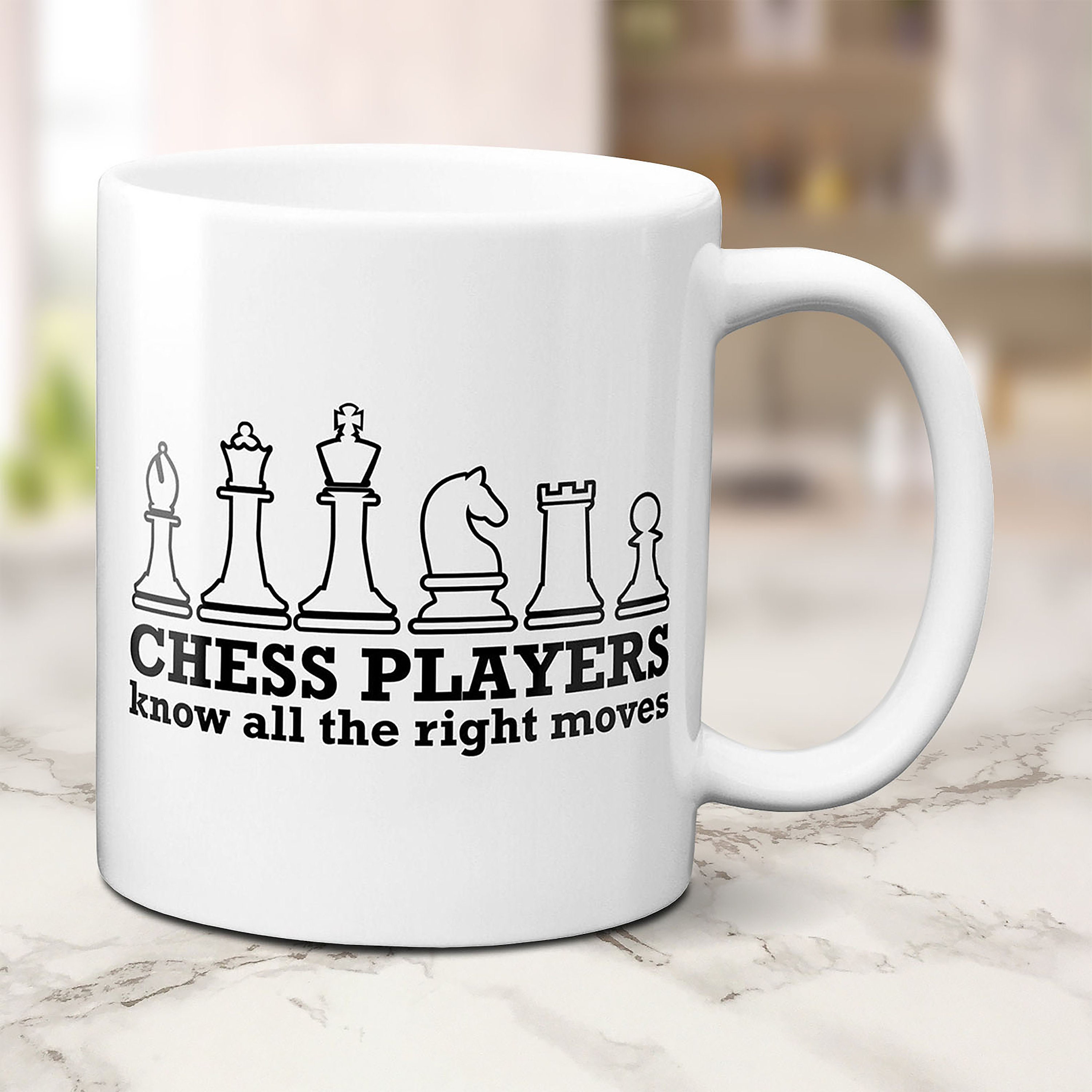 Chess Players Mug Personalized Handmade Chess Set Chess - Etsy Australia