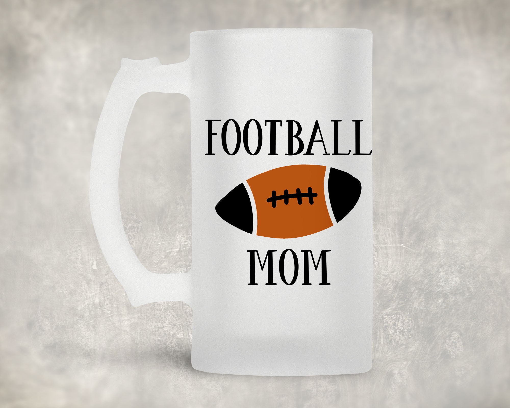 Customized Football Mom Mug - Personalized Gift for Soccer Moms - Mom ...
