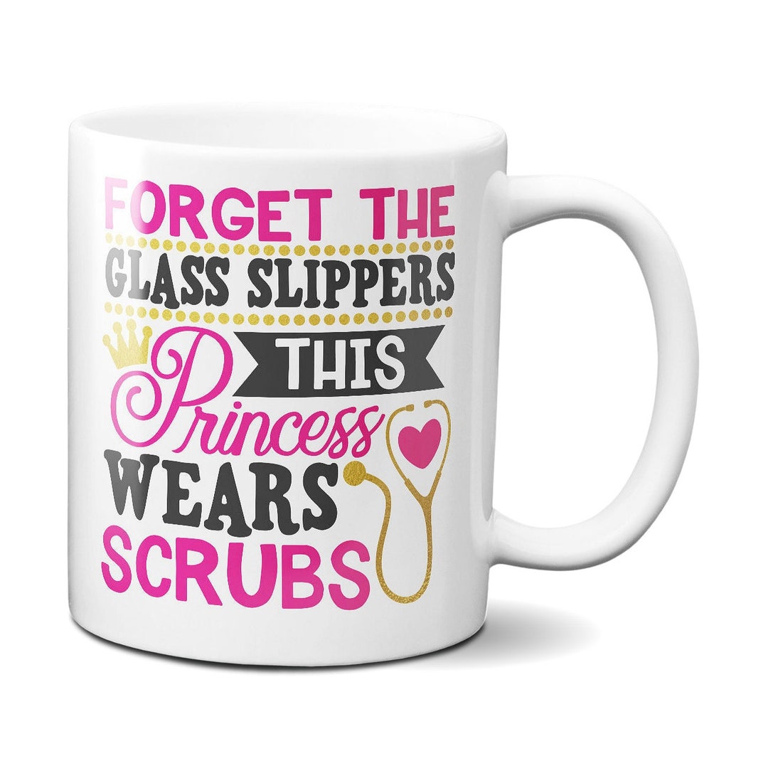 Scrubs Princess Coffee Mug - Nurse Gift, Medic Theme - Etsy
