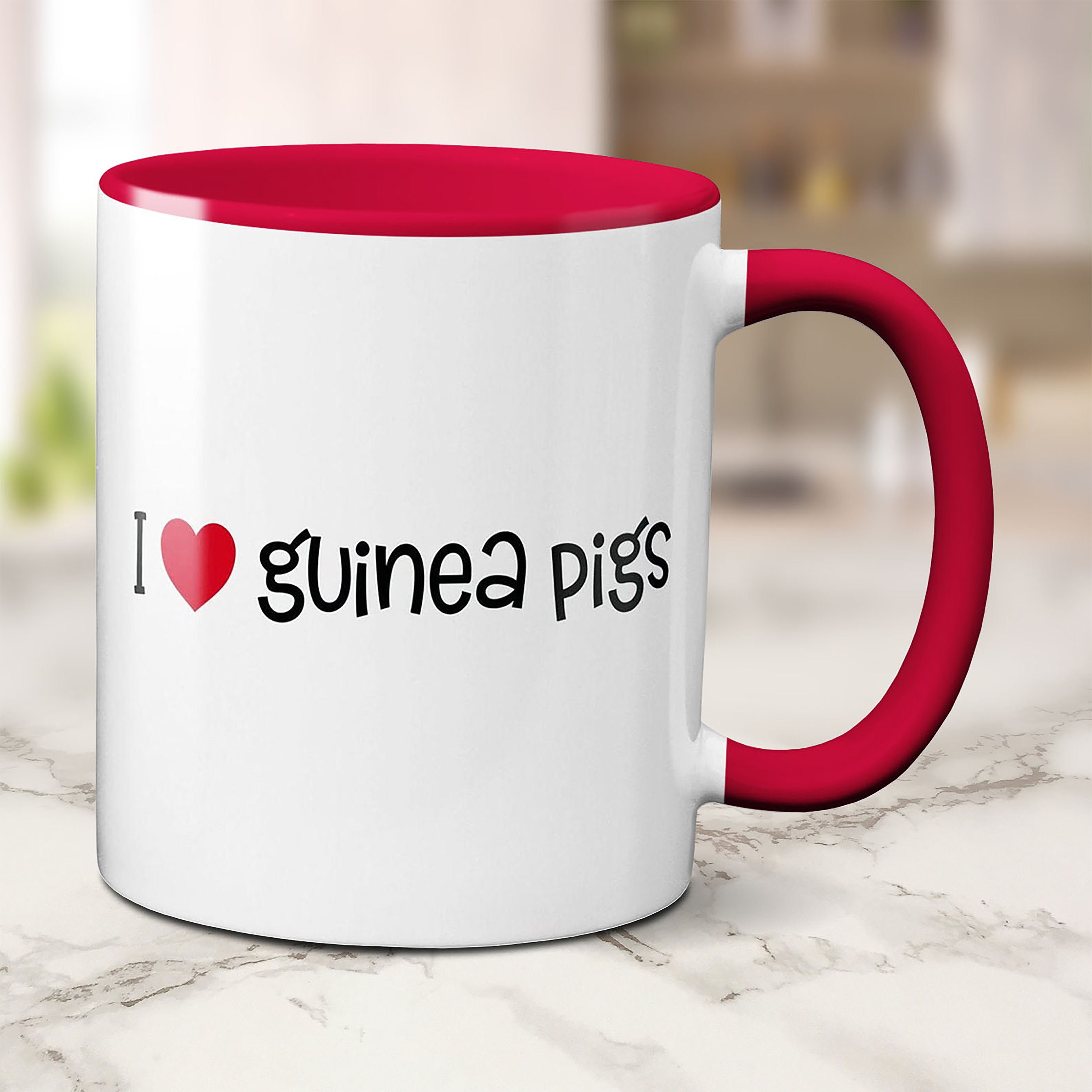 Guinea Pig Love Mug Personalized Pig Love Mug Guinea Pig - Etsy Singapore