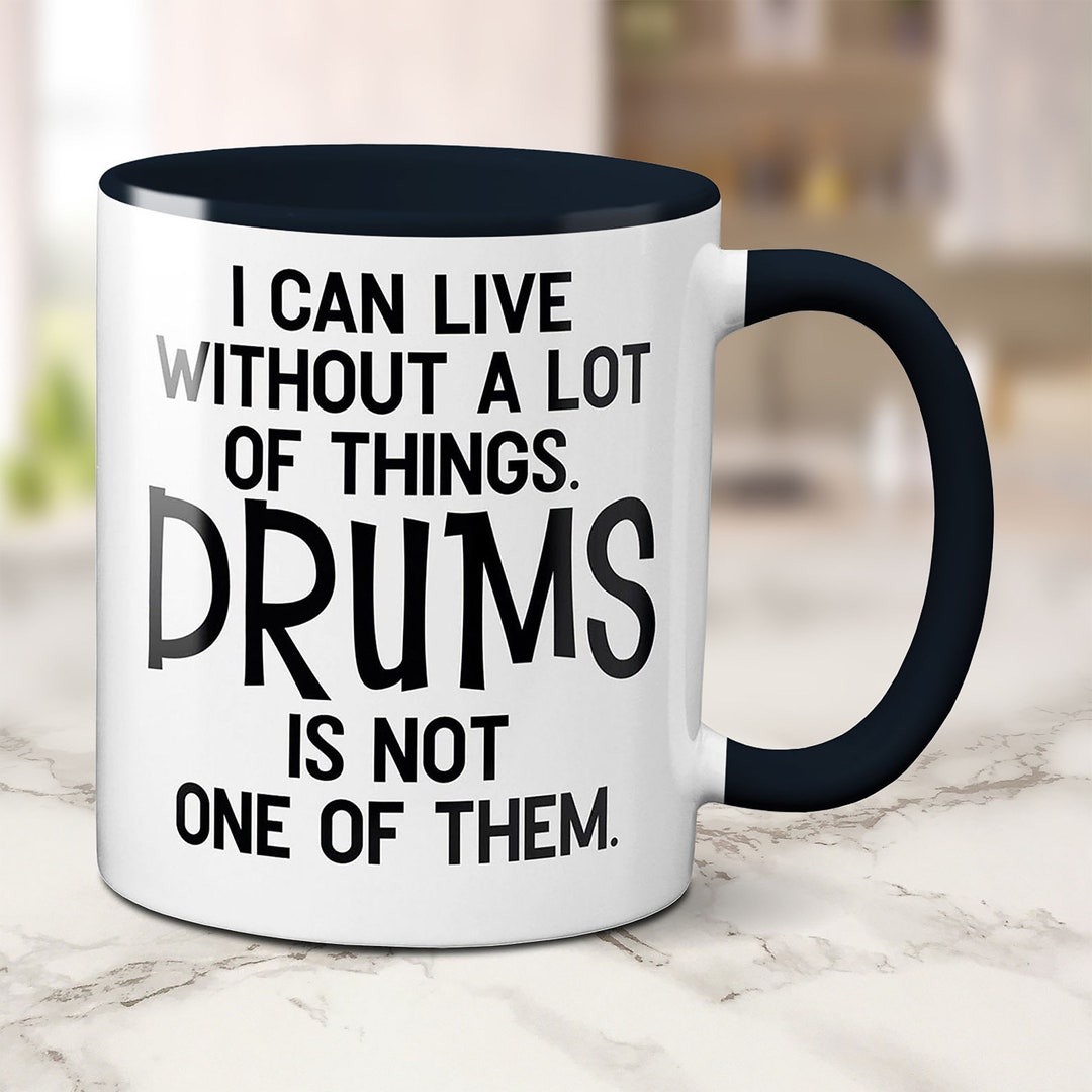 Customizable Drummer Coffee Mug - the Perfect Gift for Drummers and ...