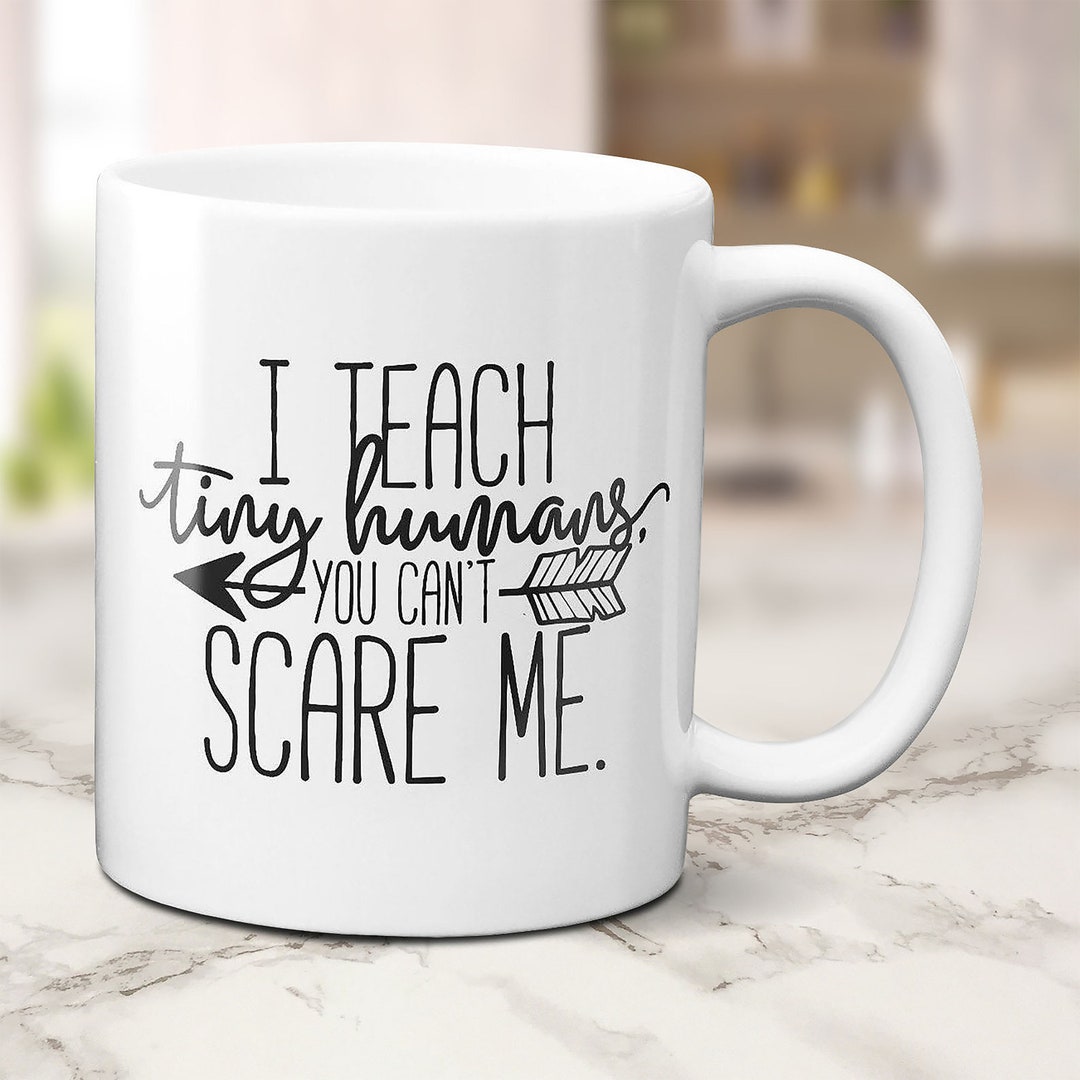 School Life Mug: Personalized Funny Teacher Mugs for Preschool Decor - Etsy
