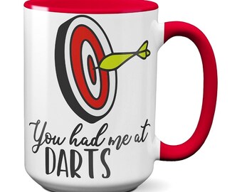 Darts Coffee Mug - Etsy