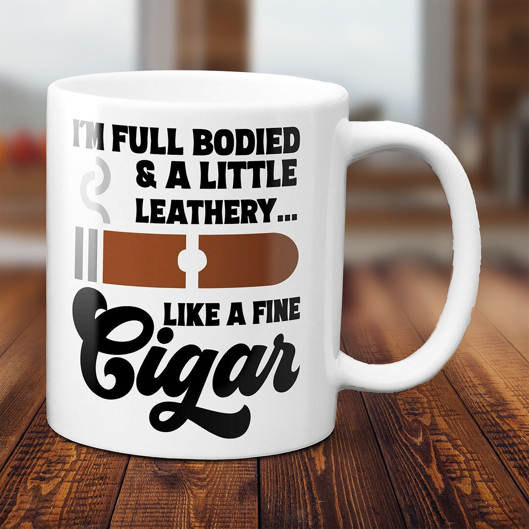 Personalized Cigar Person Mug Unique Cigar Decor Gift for Him - Etsy