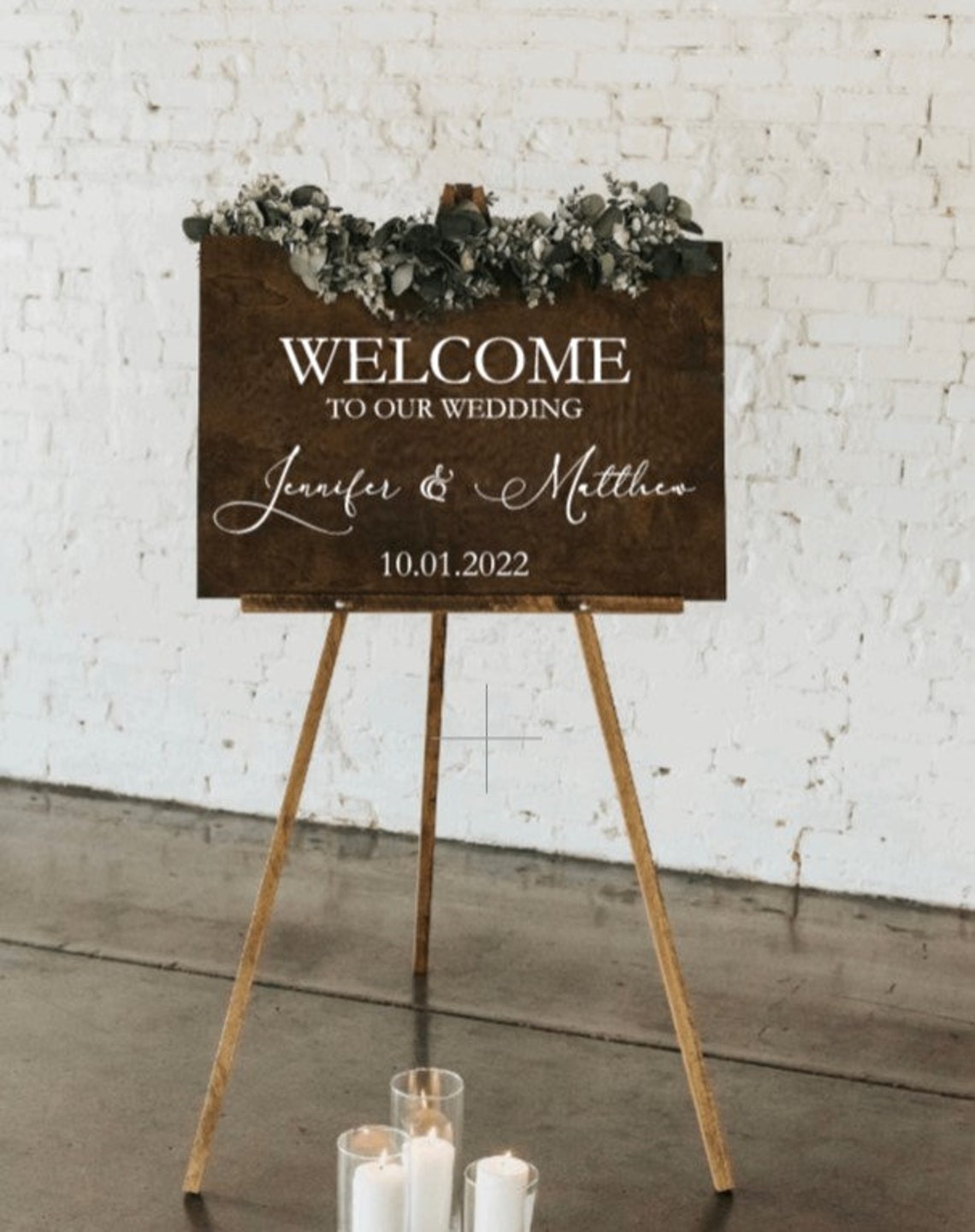 Wedding Welcome Sign Decals. Welcome Wedding Sign Stickers. - Etsy