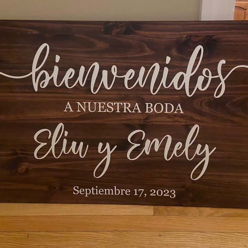 Bienvenidos Sign - Etsy