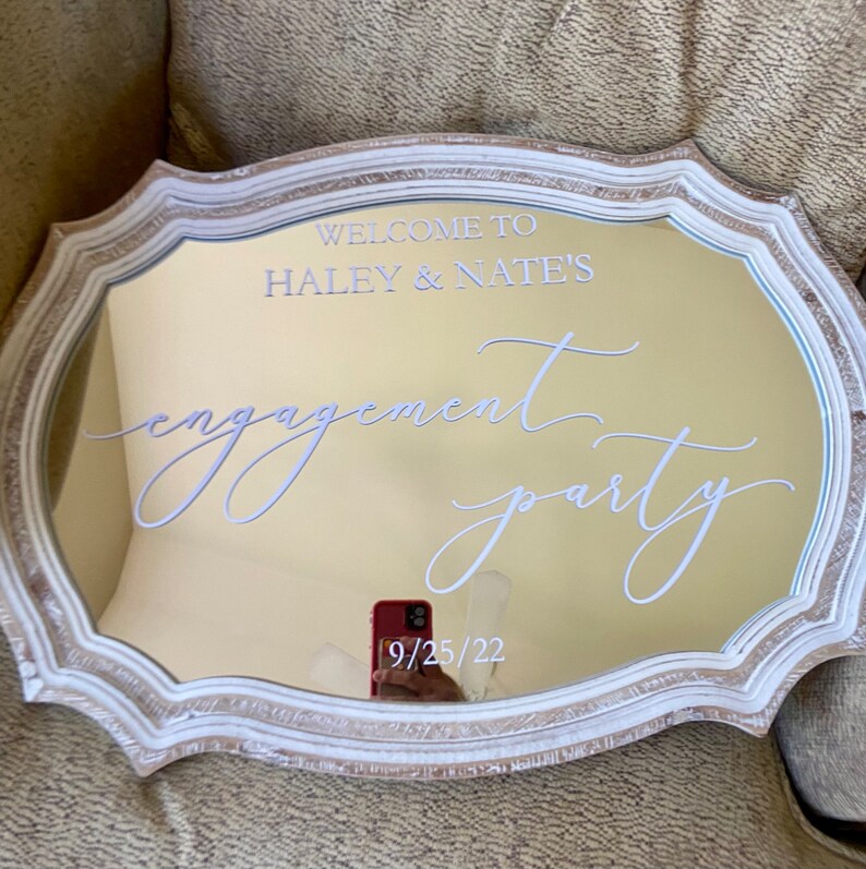 Engagement Sign Decals. Engagement Party Signs. Welcome to Our - Etsy