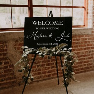 Wedding Welcome Sign Decals. Welcome Wedding Sign Stickers. Wedding ...