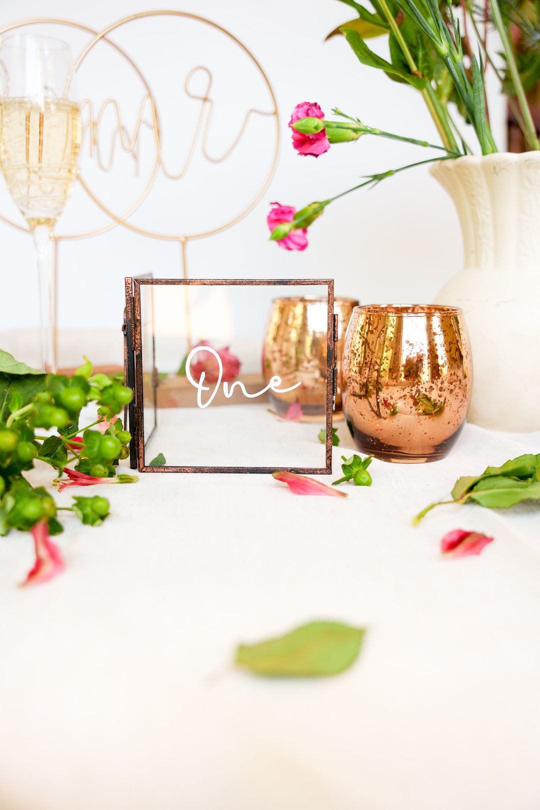 Table Number Decals. Vinyl Table Numbers. Stickers for Table Numbers ...