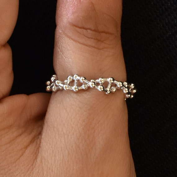 DNA Destiny 3D DNA Double Helix Ring Unique Thumb Ring - Etsy