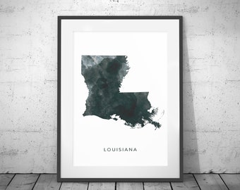 Louisiana print | Etsy