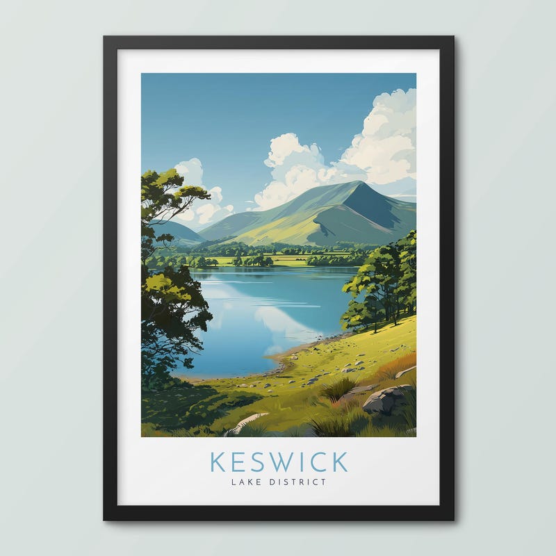 Keswick Poster - Etsy UK