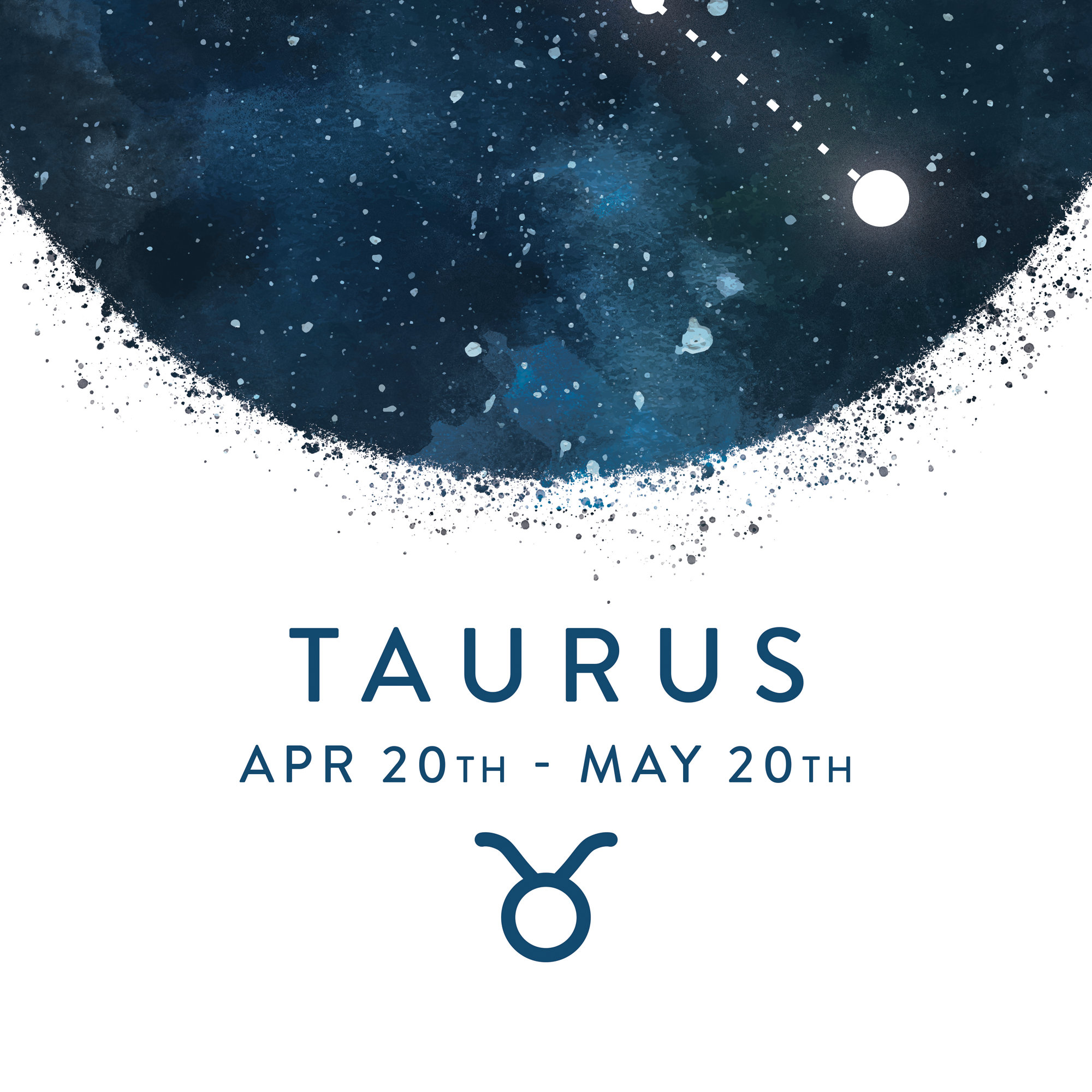 Taurus Constellation Art Print, Star Sign Print, Horoscope Print ...