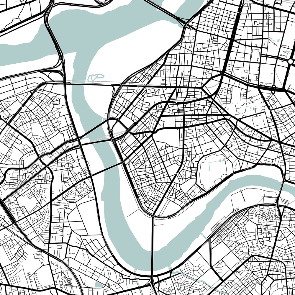 Taipei City Map Printable Street Map Art Taipei Map Print - Etsy UK