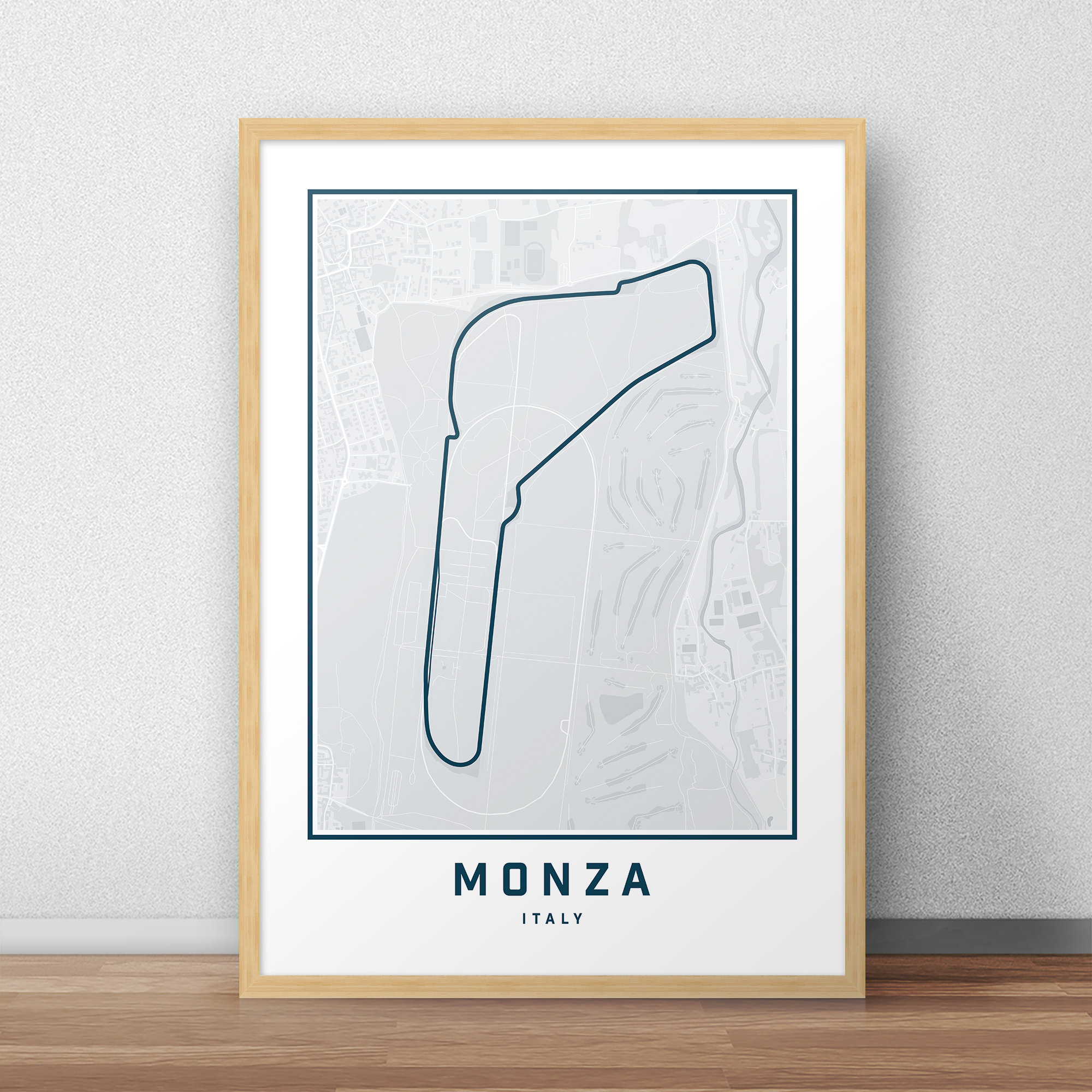Monza Formula 1 Map Print F1 Poster Formula 1 Prints - Etsy