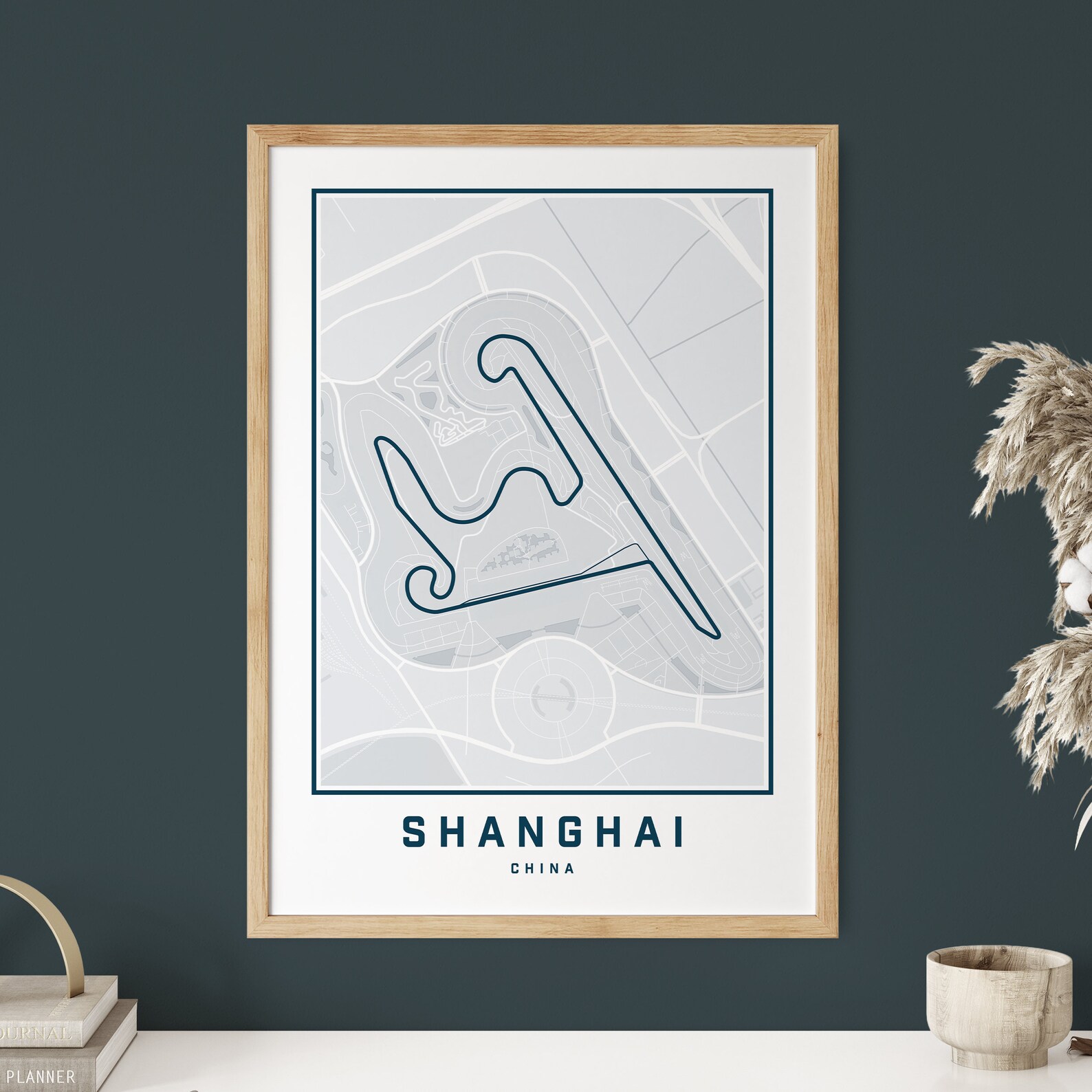 Shanghai Formula 1 Map Print, F1 Poster, Formula 1 Prints, Motorsport ...
