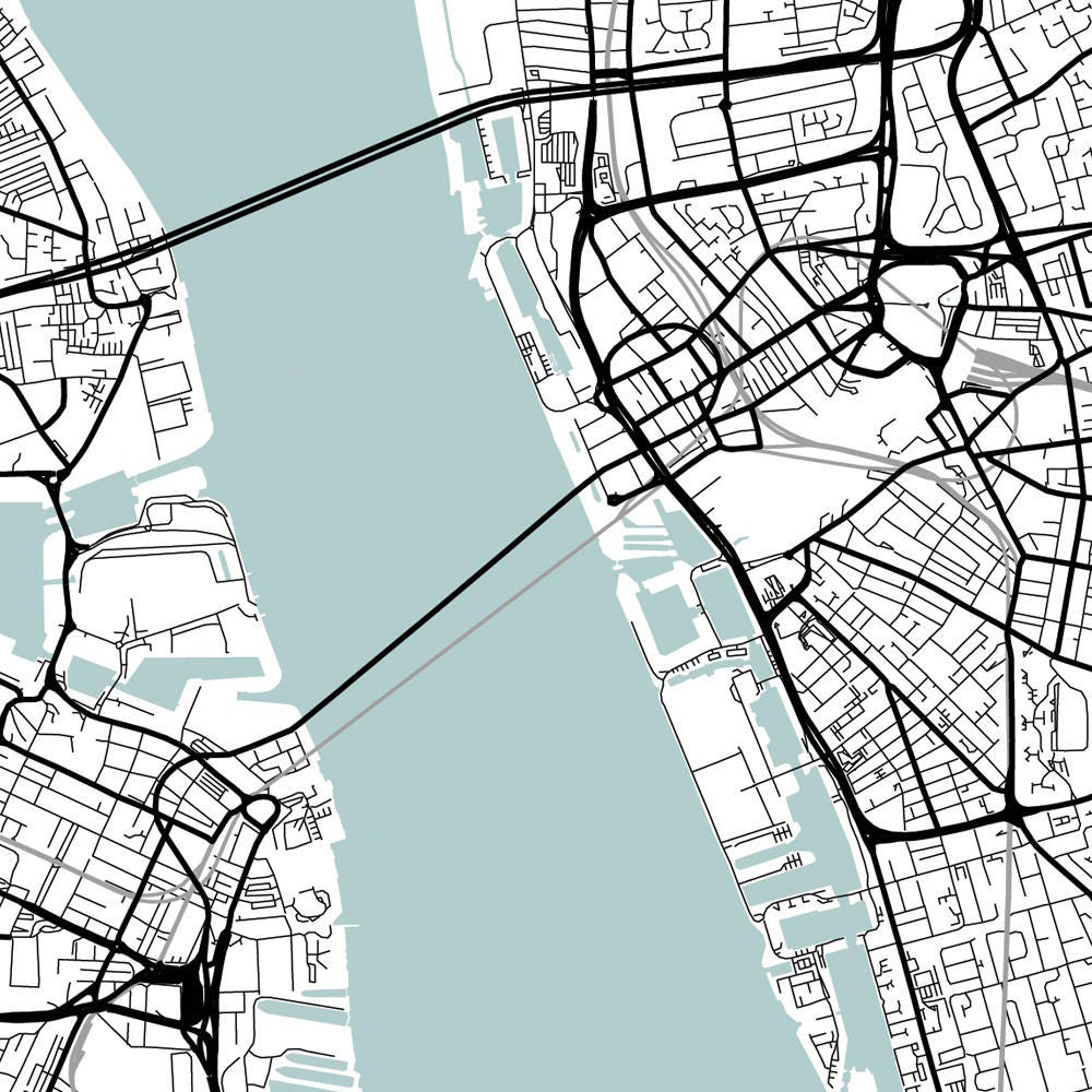 Liverpool City Map Printable Street Map Art Liverpool Map - Etsy Ireland