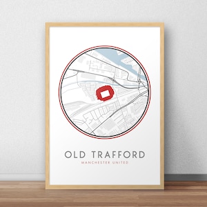 Custom Football Stadium Map Print, Any Team Map, Custom Map Print, Map ...