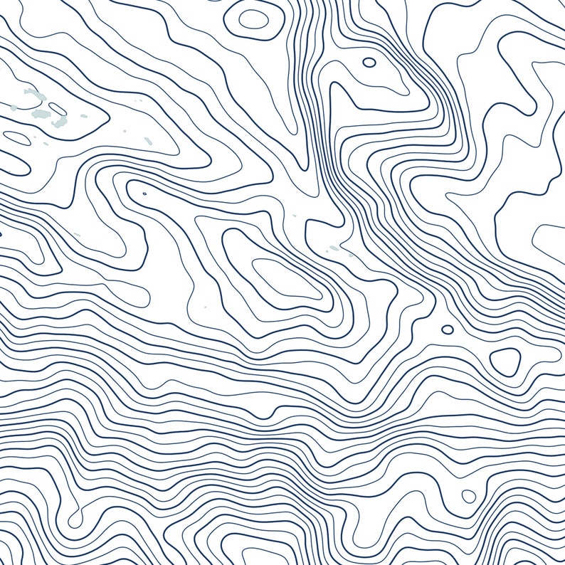 Carstensz Pyramid Topographic Map Print Contour Lines Map - Etsy