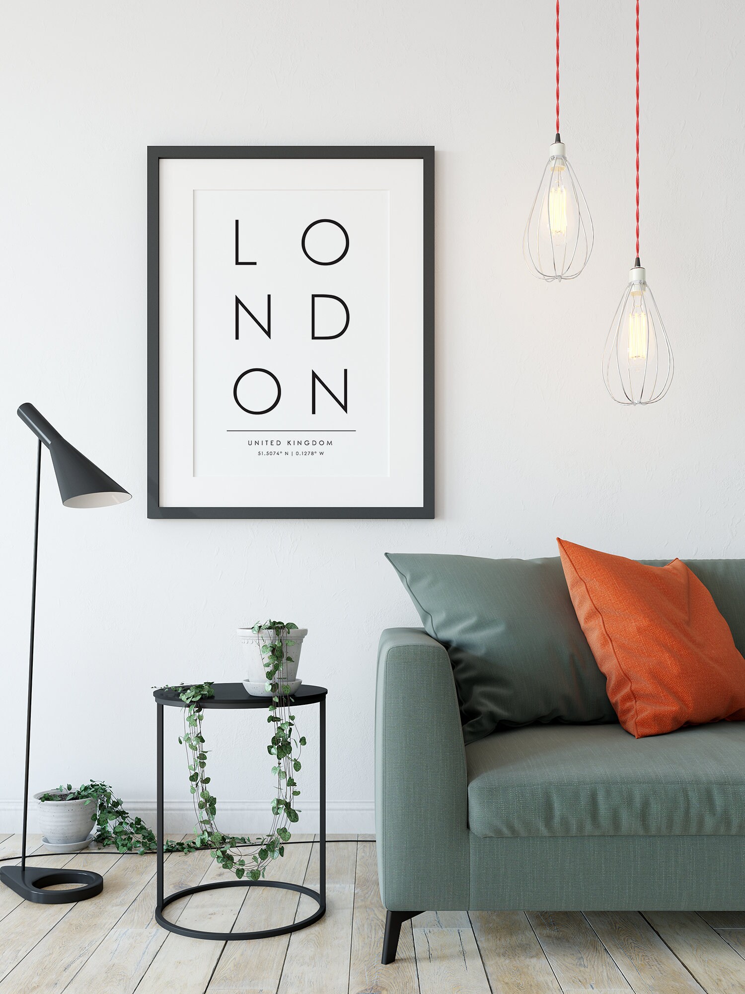 London City Print, London Poster, Typography Print, London Print ...