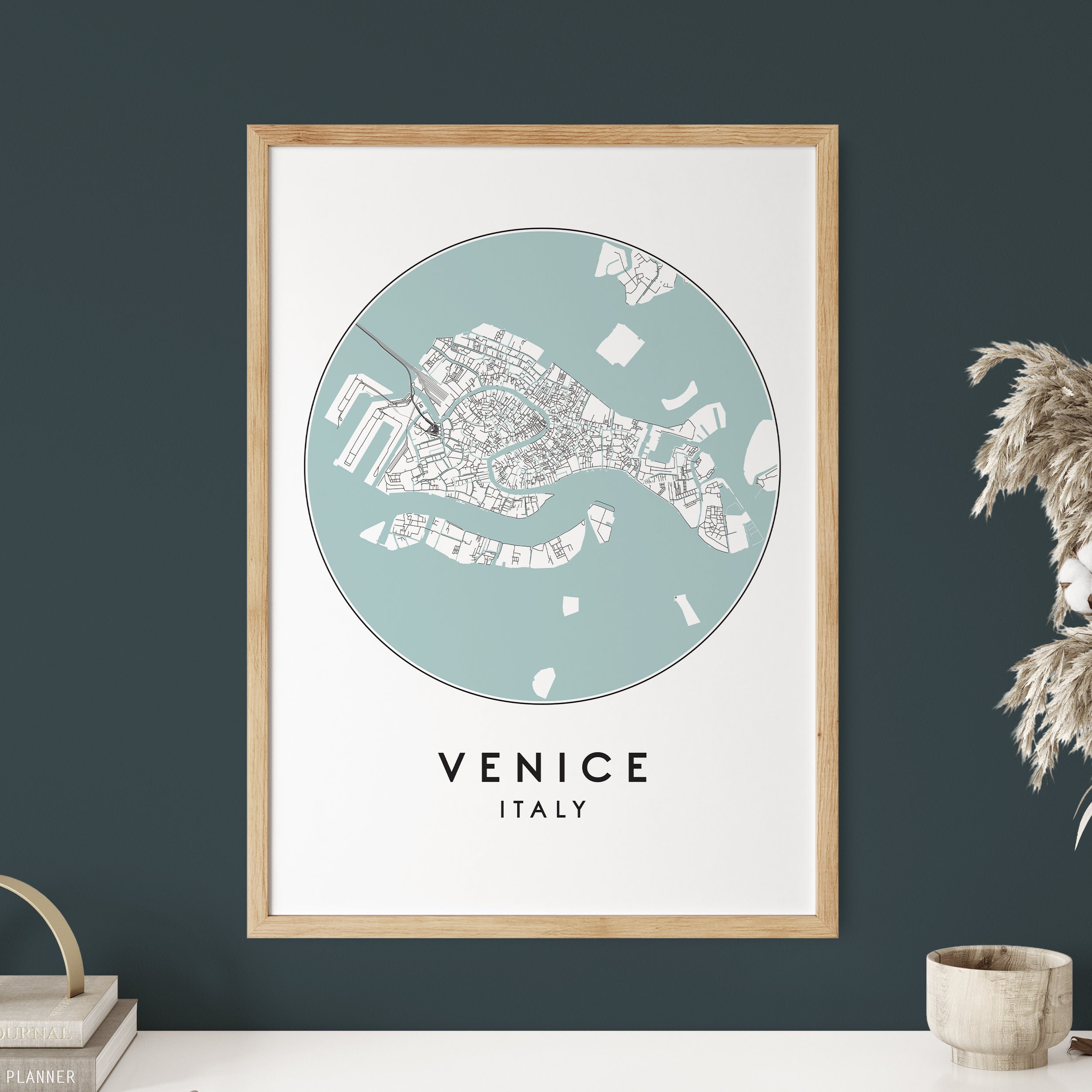 Vienna City Map Print Street Map Art Vienna Map Poster - Etsy