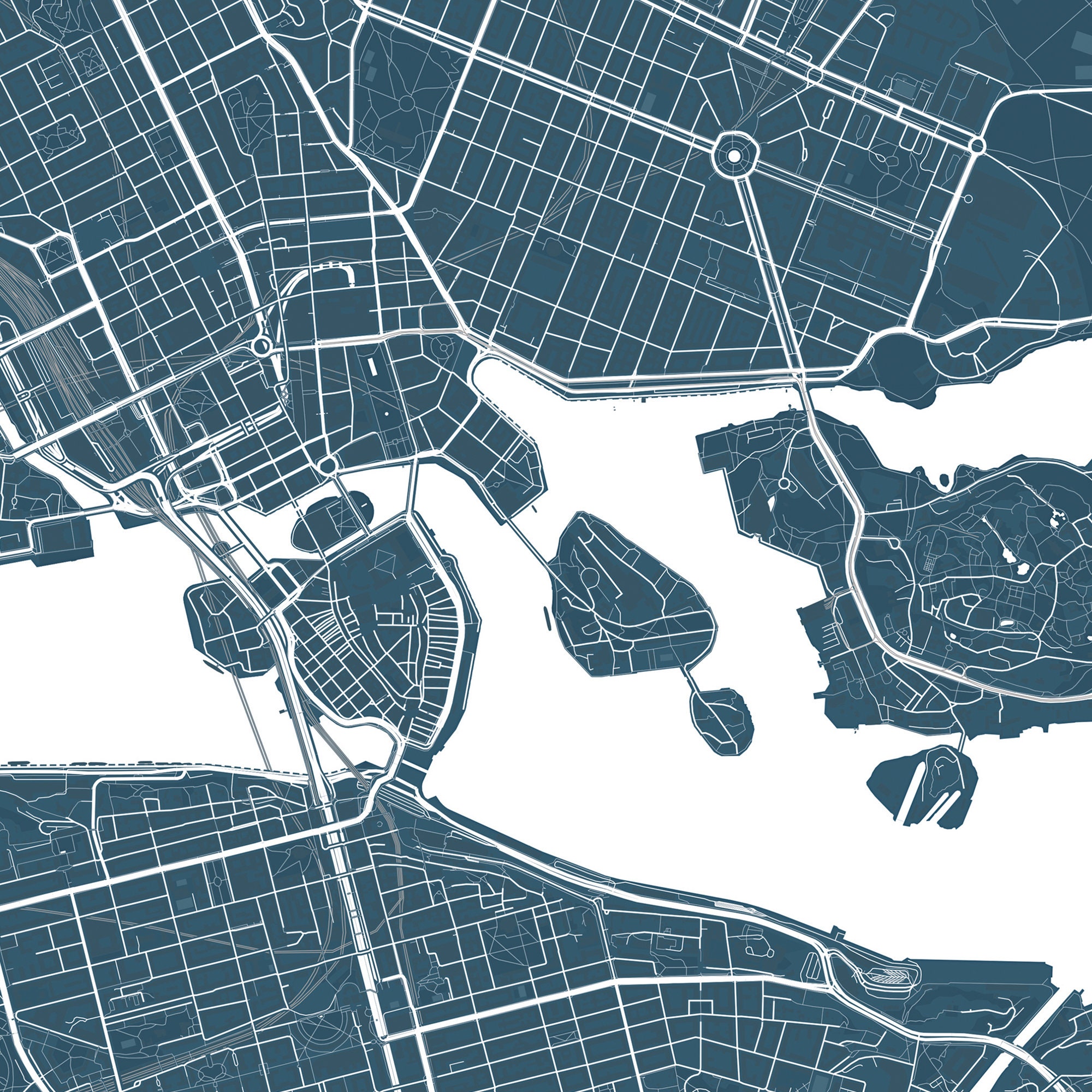 Custom City Map Print Any City Map Custom Map Print City - Etsy