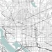 Washington DC City Map Printable, Street Map Art, Washington Map Print ...