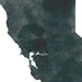 California Map, Watercolor Print, California State, California Poster ...