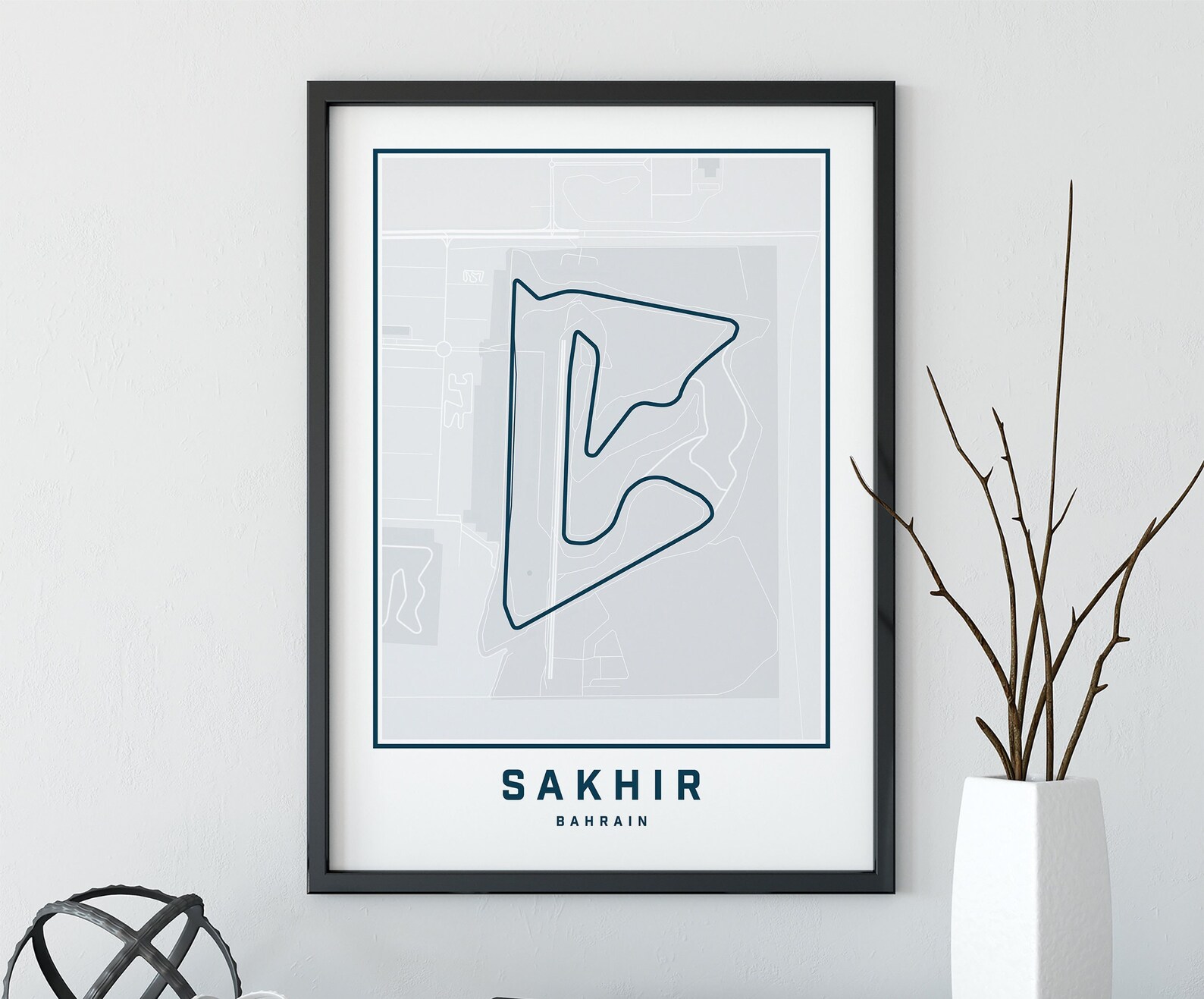 Bahrain Formula 1 Map Print F1 Poster Formula 1 Prints - Etsy