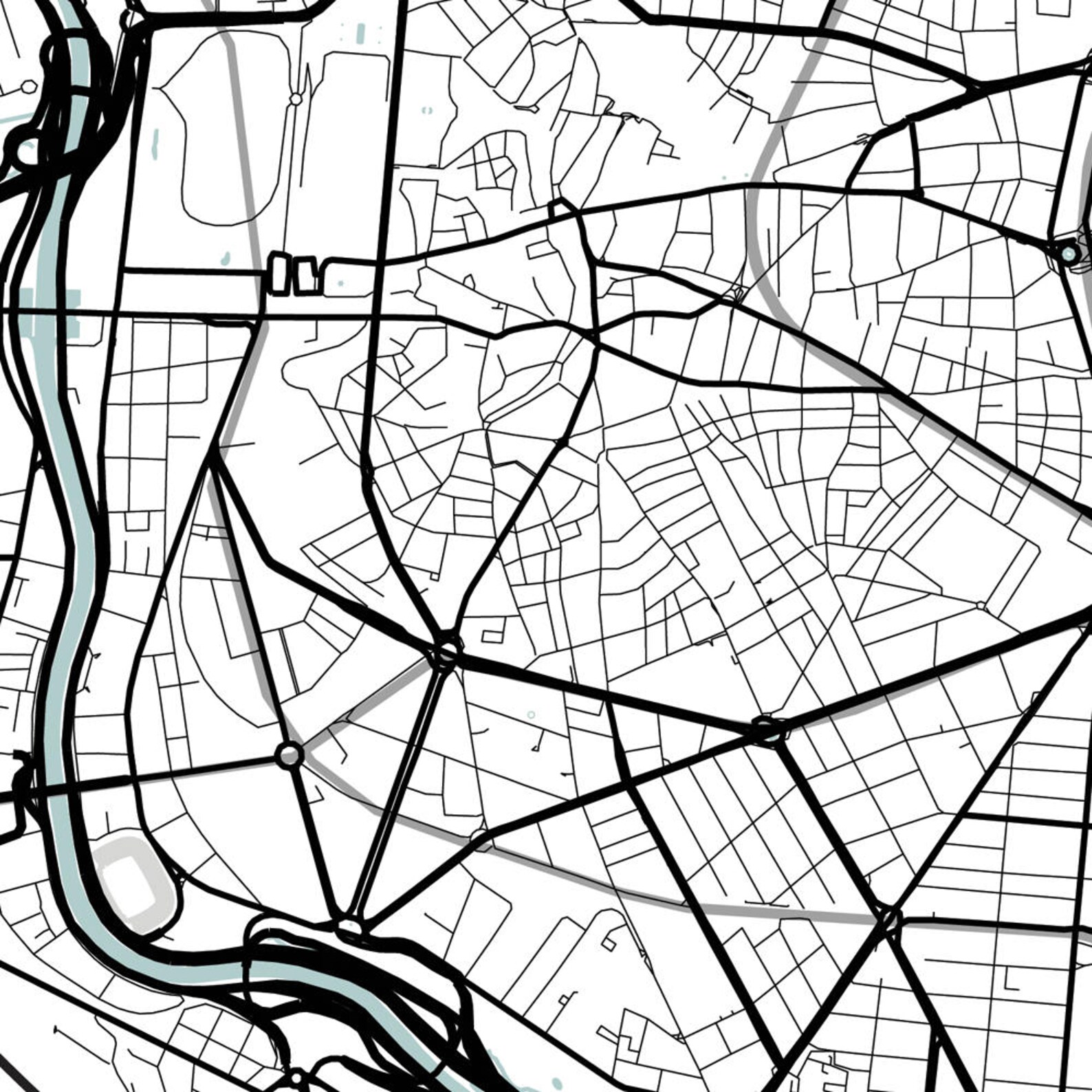 Madrid City Map Print Street Map Art Madrid Map Poster Etsy madrid-city-map-print-street-map-art-madrid-map-poster-etsy