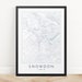 Snowdon Topographic Map Print, Contour Lines Map Print, Snowdon Print ...