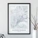 Aconcagua Topographic Map Print, Contour Lines Map Print, Aconcagua ...