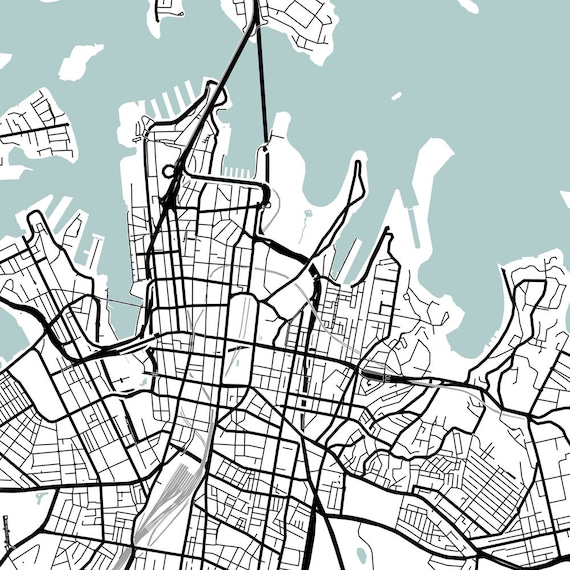 Sydney city map tourist 60 photos - Grandioseship.com