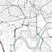 Nottingham City Map Print, Street Map Art, Nottingham Map Poster ...