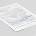 Mount Everest Topographic Map Print, Contour Lines Map Print, Mount ...
