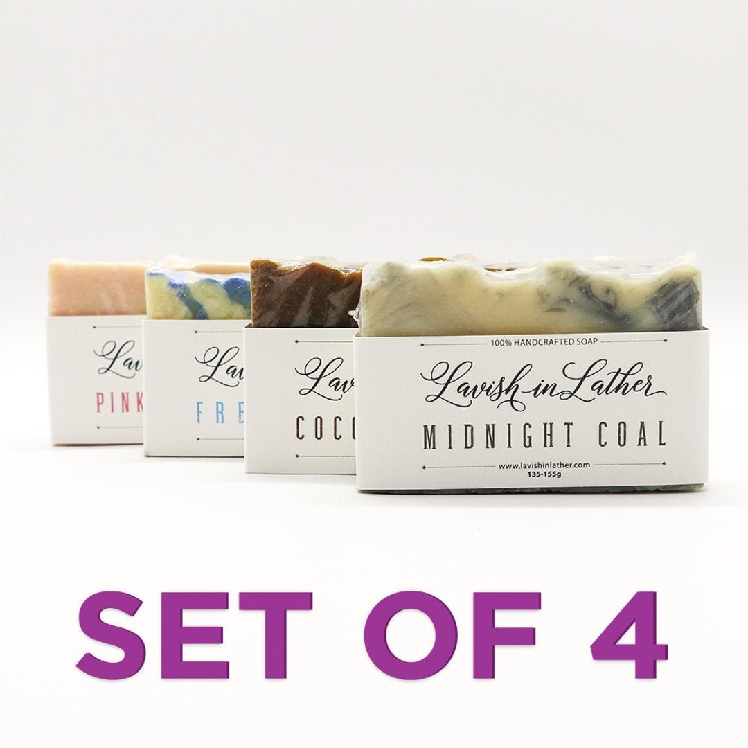 Natural Soap Set | Homemade Bar of Soap Set, Handcrafted Soap, Soap for ...