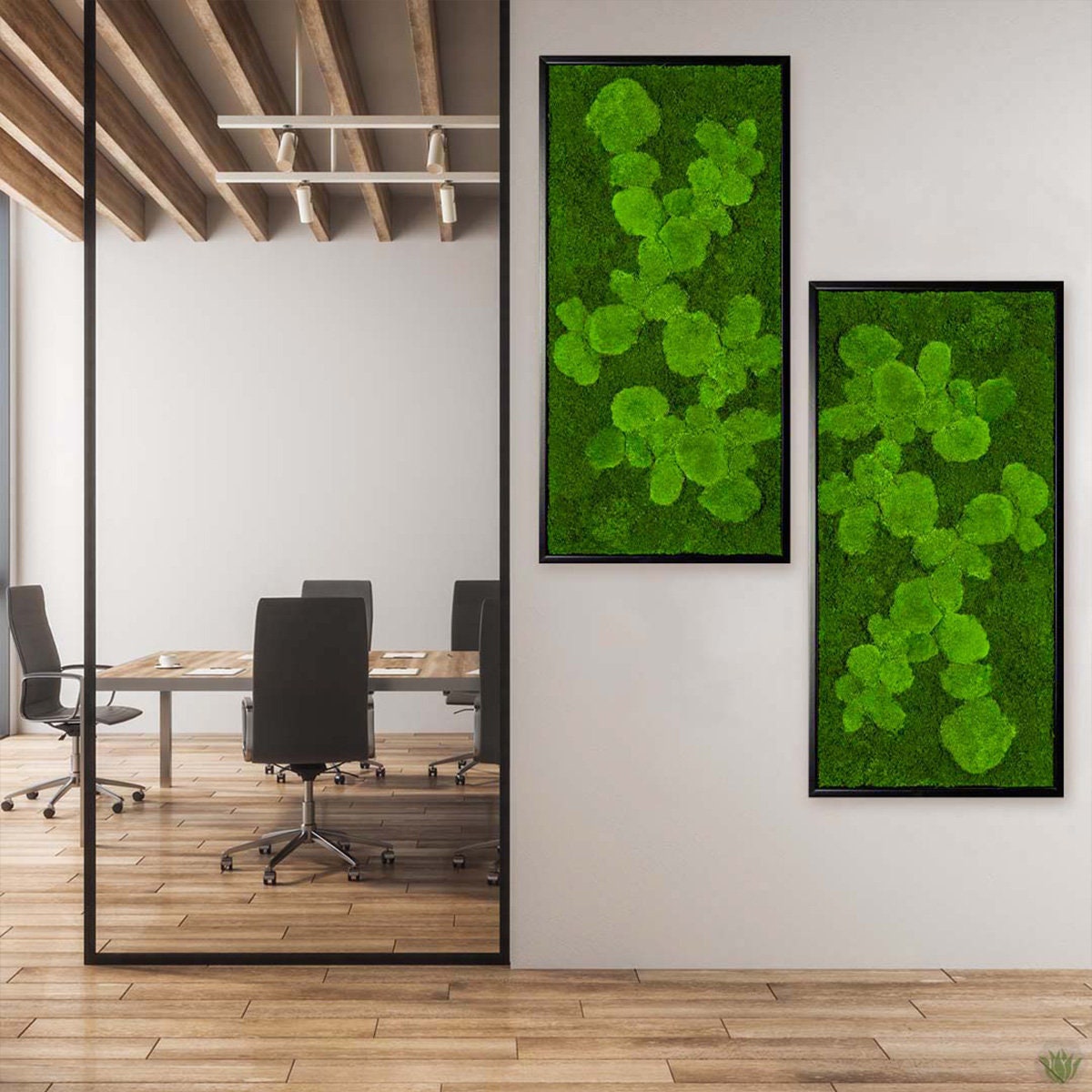 Moosbild Fifty Fifty Design mit konservierten Kugel und - Etsy.de