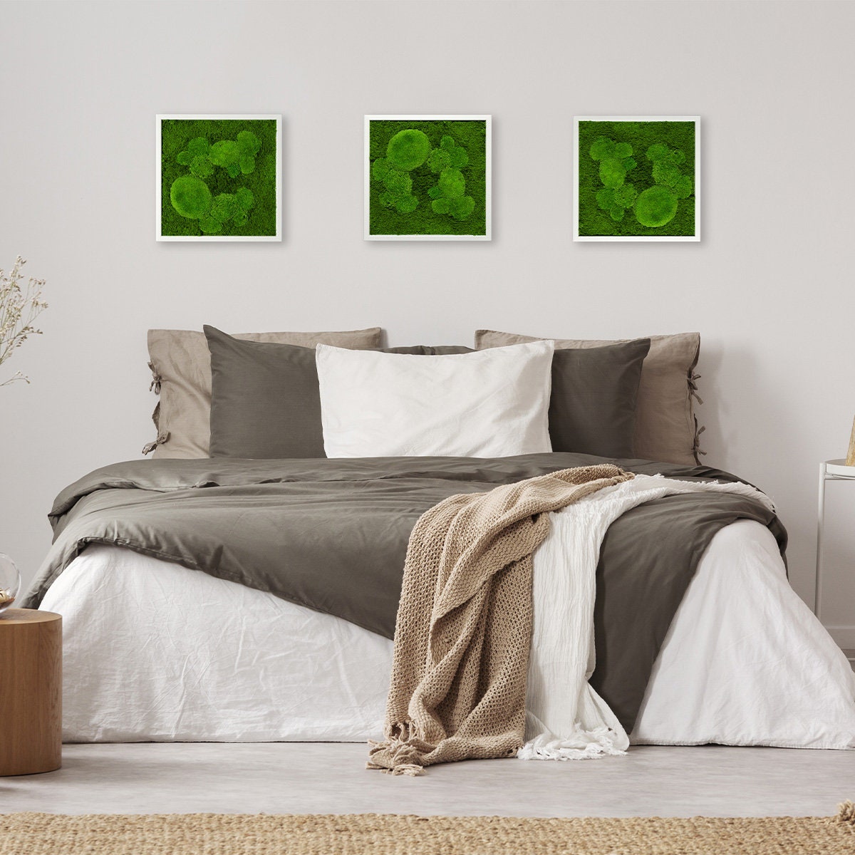 Moosbild Fifty Fifty Design mit konservierten Kugel und - Etsy.de