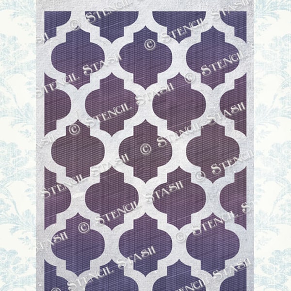 Moroccan Stencil - Etsy