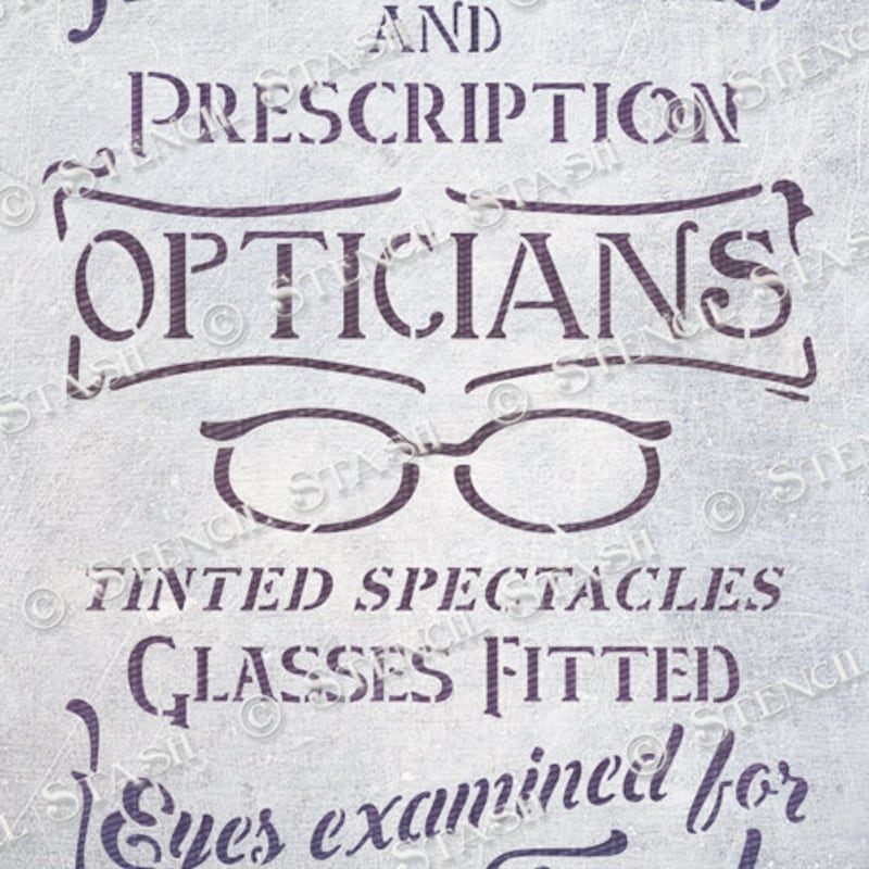 Optician Sign - Etsy
