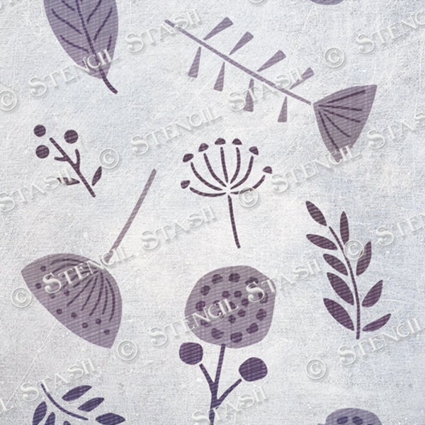 Scandinavian Stencil - Etsy UK