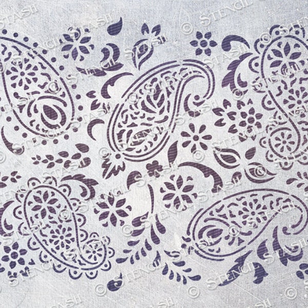 Paisley Stencil - Etsy